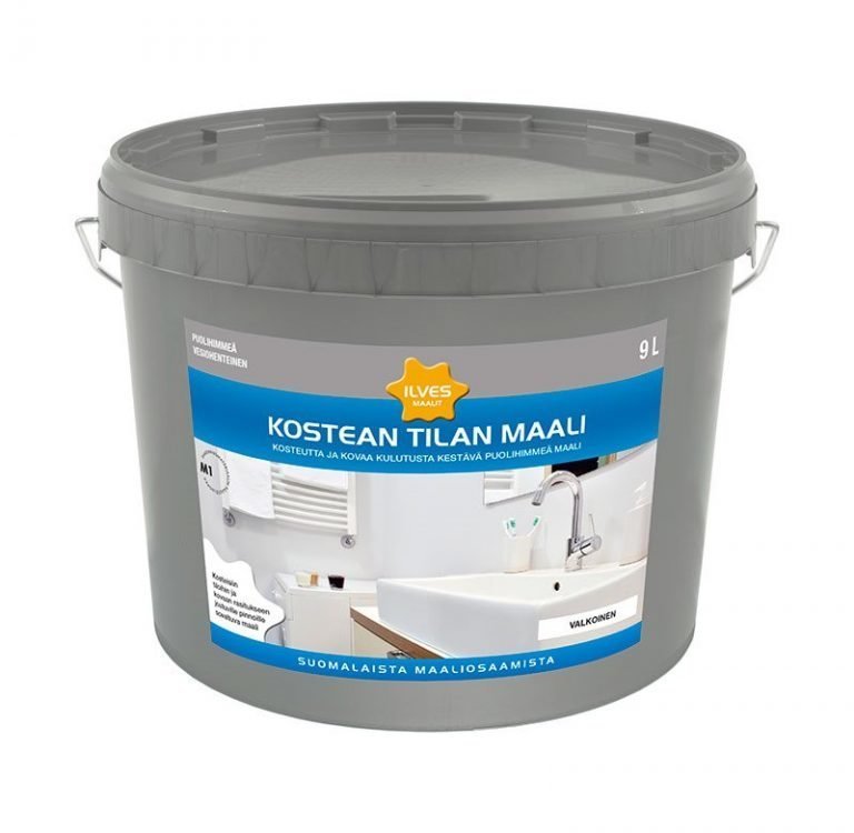 Ilves Kostean tilan maali Sävytettävä valkoinen - Maalikauppa24.fi