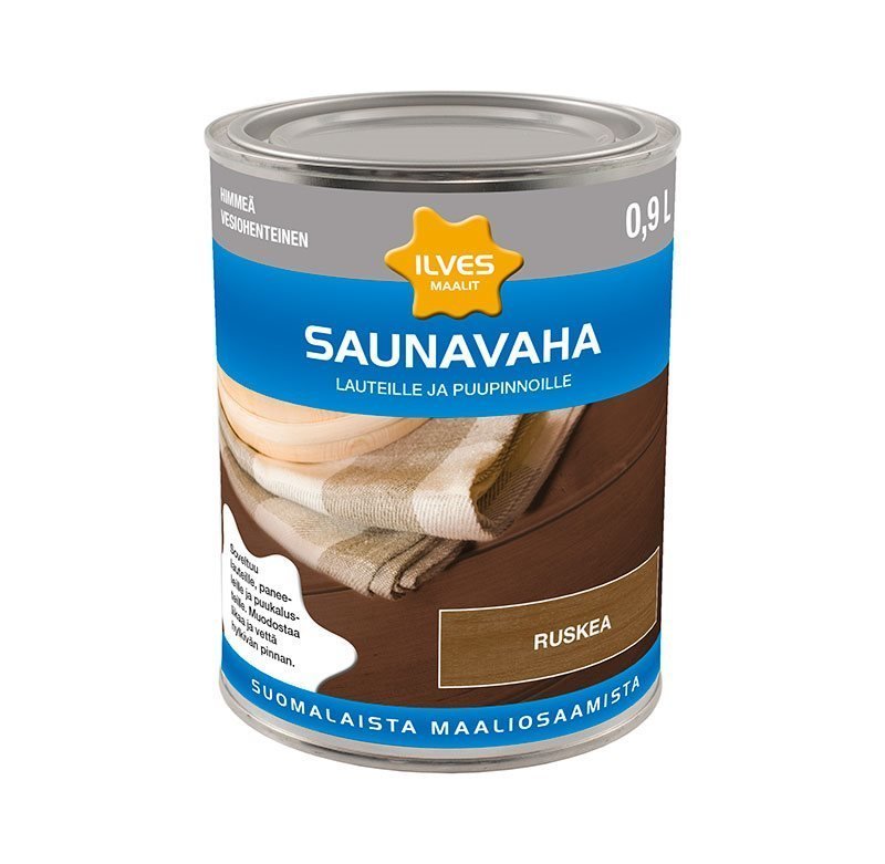 Ilves Saunavaha väritön Ruskea - Maalikauppa24.fi