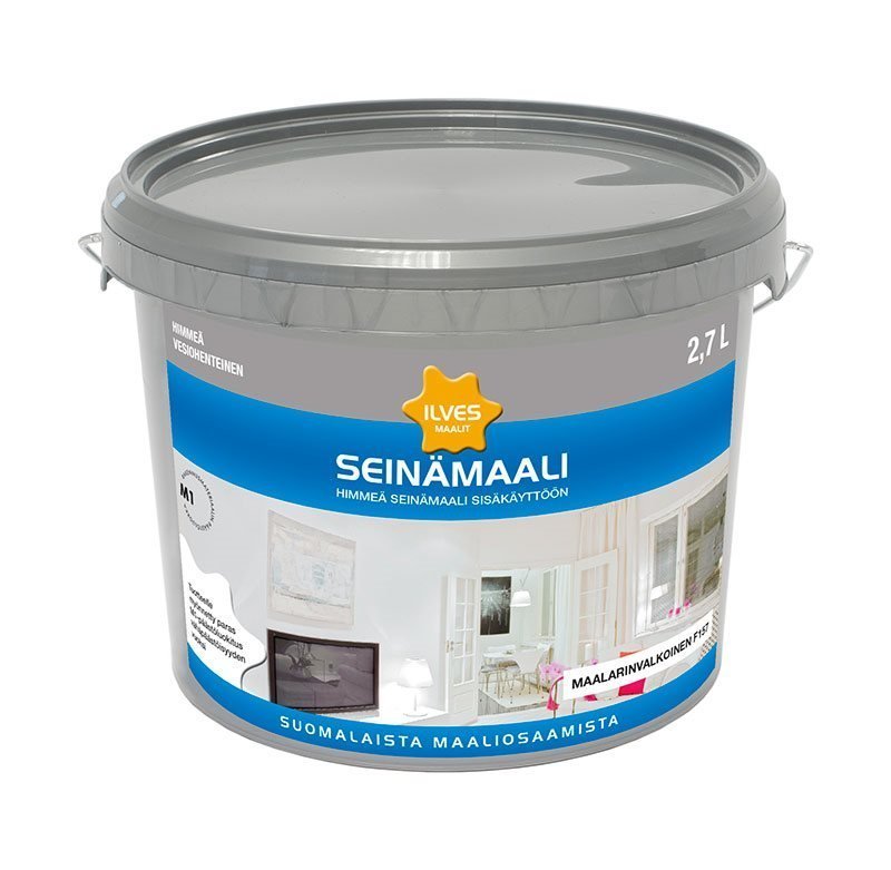 Ilves Seinämaali 7 Maalarinvalkoinen - Maalikauppa24.fi