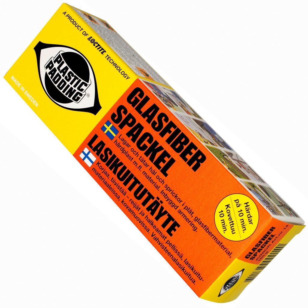 Plastic Padding Kemiallinen Metalli 180 Ml - Maalikauppa24.fi