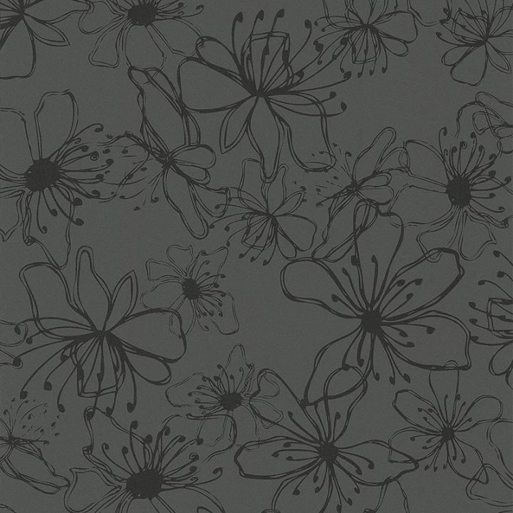 Tapetti NAFNAF Pariisi Musta - Maalikauppa24.fi